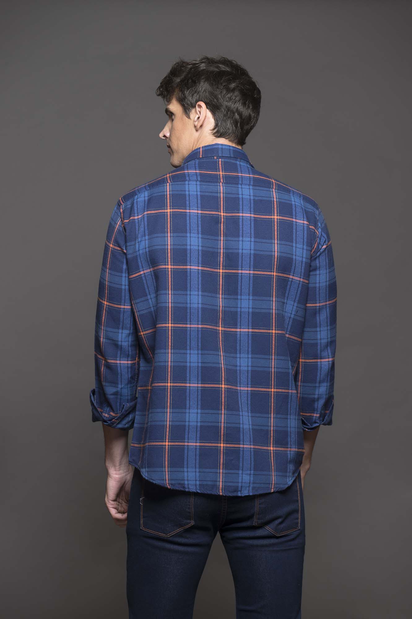 CAMISA KEVIN LEÑSP AZUL MARINO | CERO ES TRES